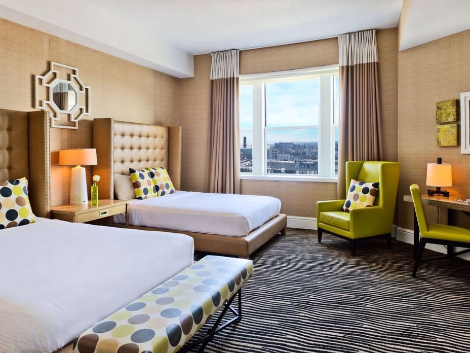 Partial Ocean View Deluxe 2 Queen Room - The Berkeley Hotel