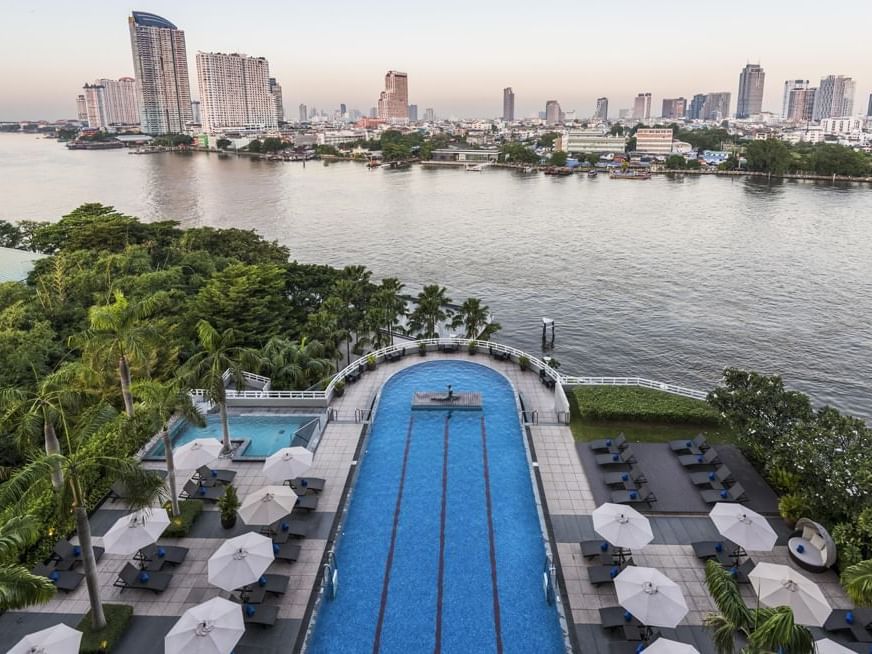 Best Hotel Pool Bangkok | Swimming Pool at Chatrium Riverside