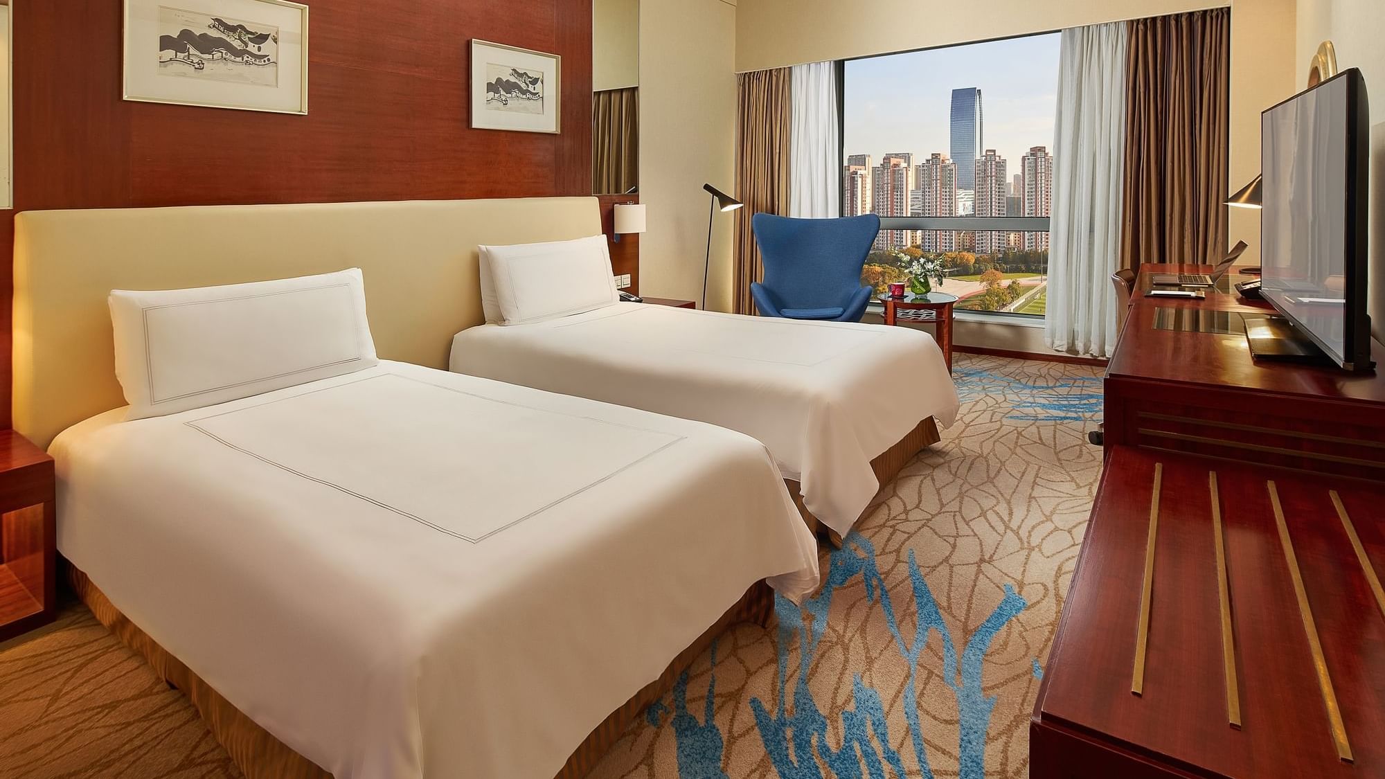 Corner King / Twin Room | Paradox Kunshan Hotel Rooms
