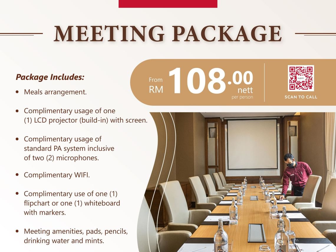 Hotel Deals Penang | Meeting Package | The Wembley St Giles Hotel Penang