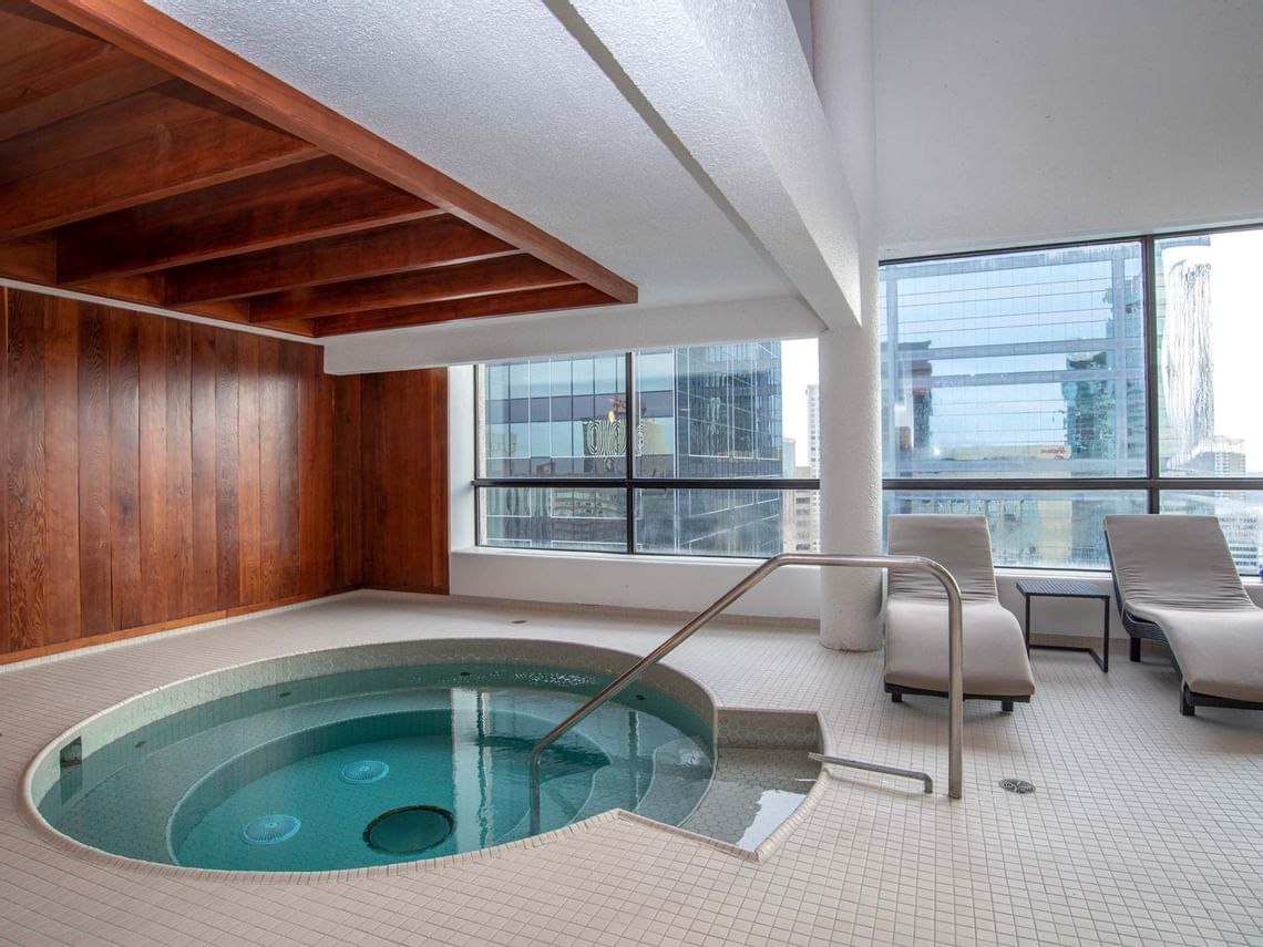 Indoor Pool | Sandman Signature Edmonton Downtown Amenities
