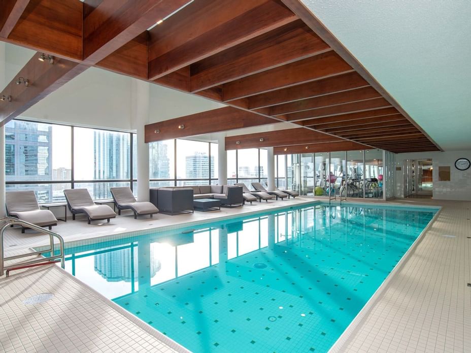 Indoor Pool | Sandman Signature Edmonton Downtown Amenities