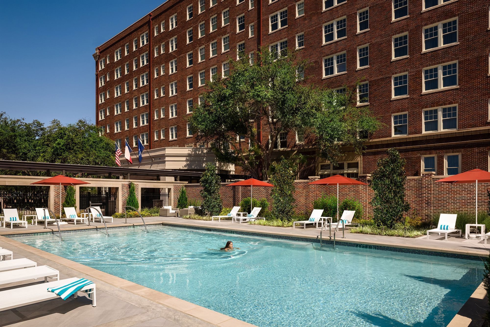 Warwick Melrose Dallas swimming pool summer