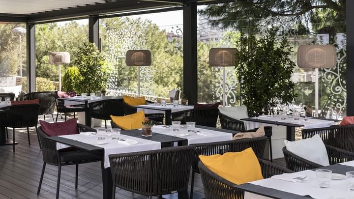 Karrara Terrasse | Elegante Bar Terraza en Madrid, Hotel Puerta América ...