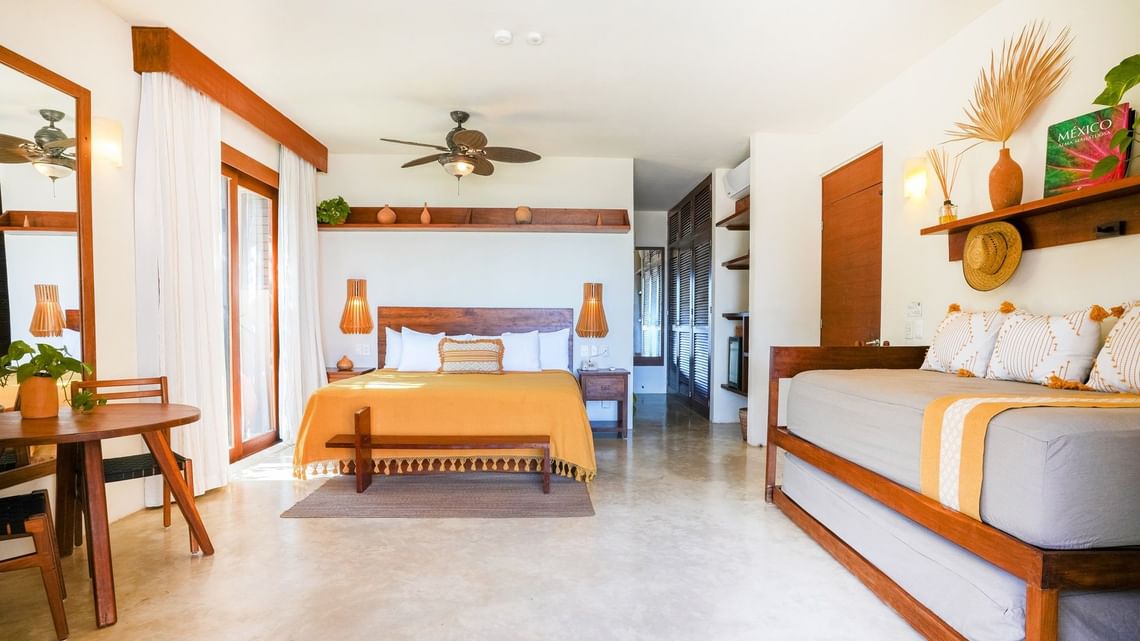 Beachfront Ground Level Suite with Plunge Pool | La Zebra Hotel Room ...