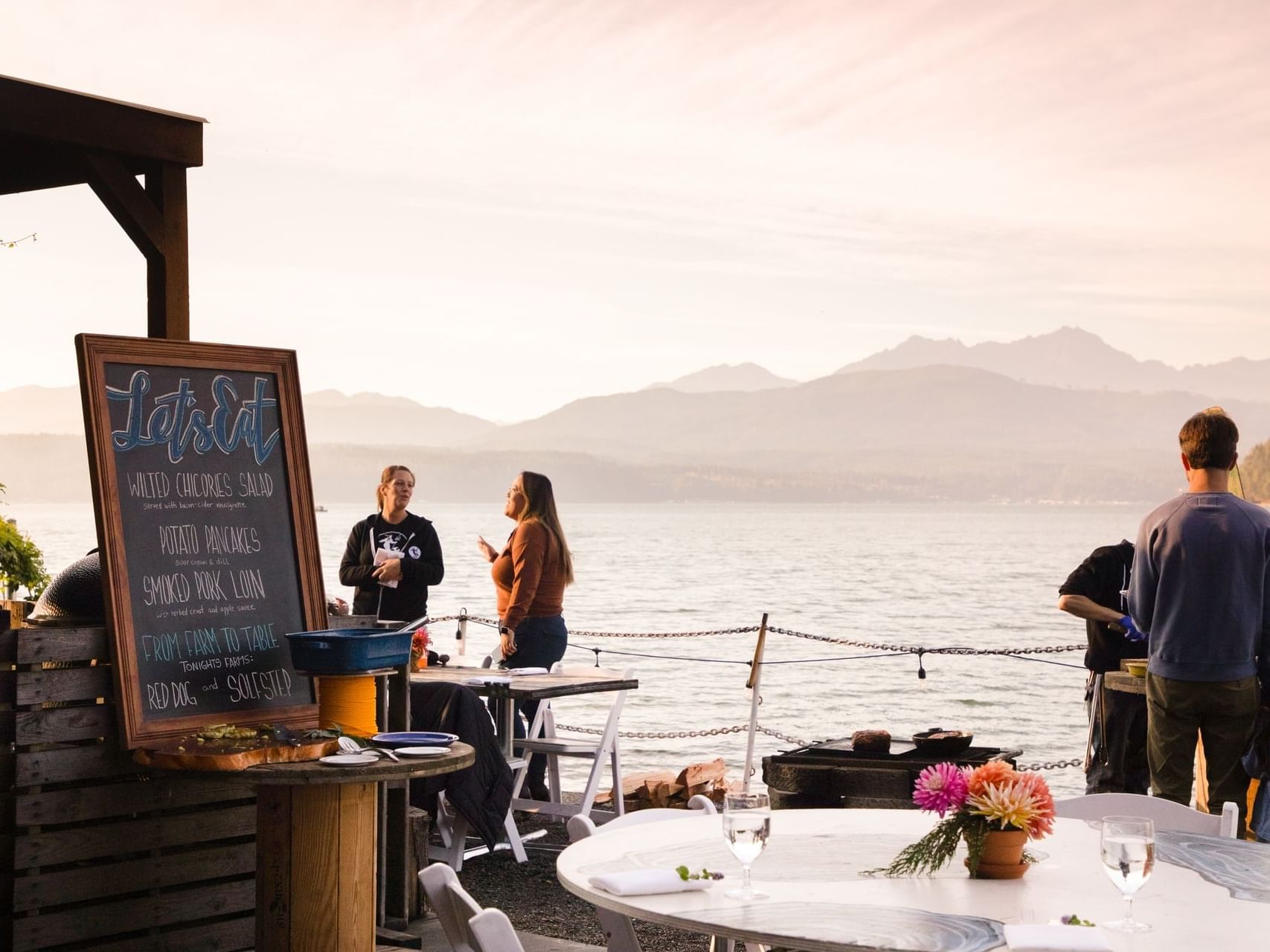 Hook & Fork at Alderbrook Resort & Spa| Restaurants in Union WA