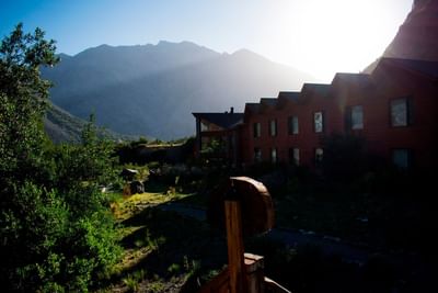 view of Hotel Exterior & mountains at NOI Puma Lodge Hotel