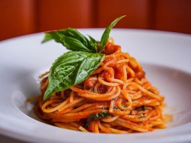 Dining at Serafina Restaurant in New York City - Moderne Hotel NYC