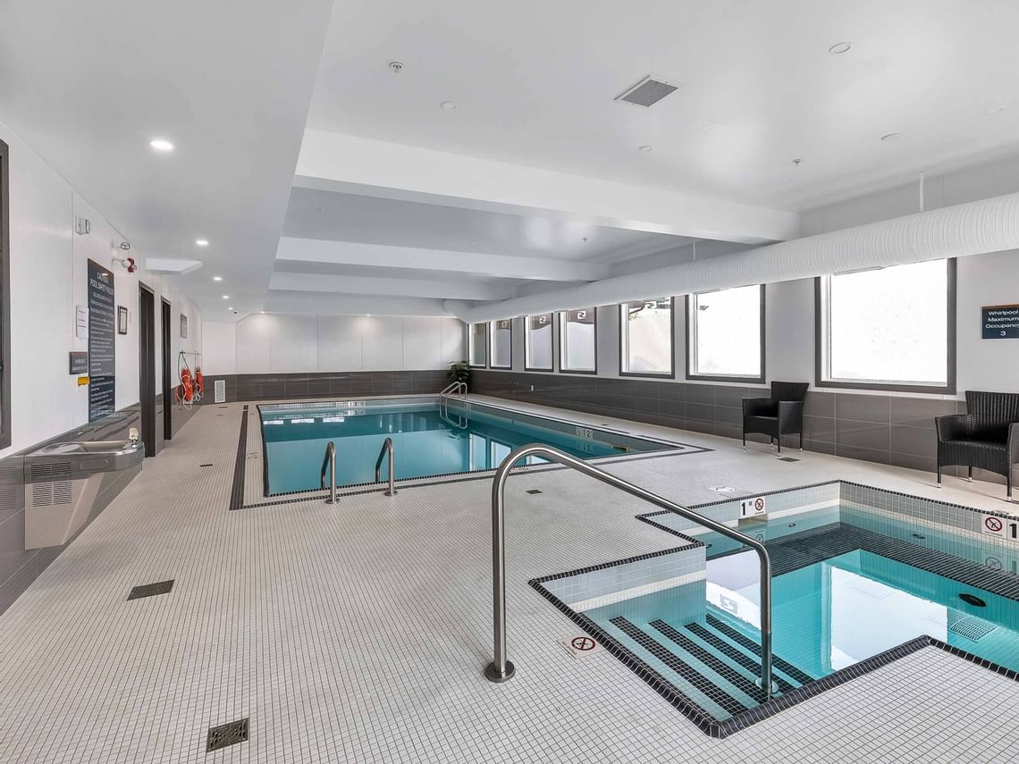 Indoor Pool | Sandman Hotel Grande Prairie