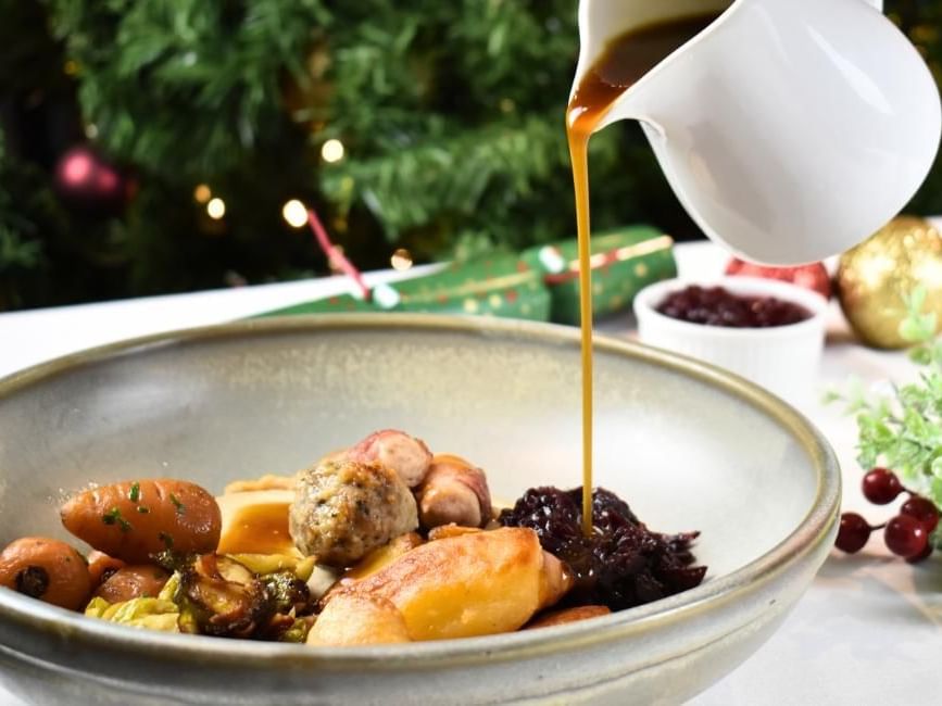Festive Lunch & Dinner in Buckingham | Villiers Hotel, Buckinghamshire