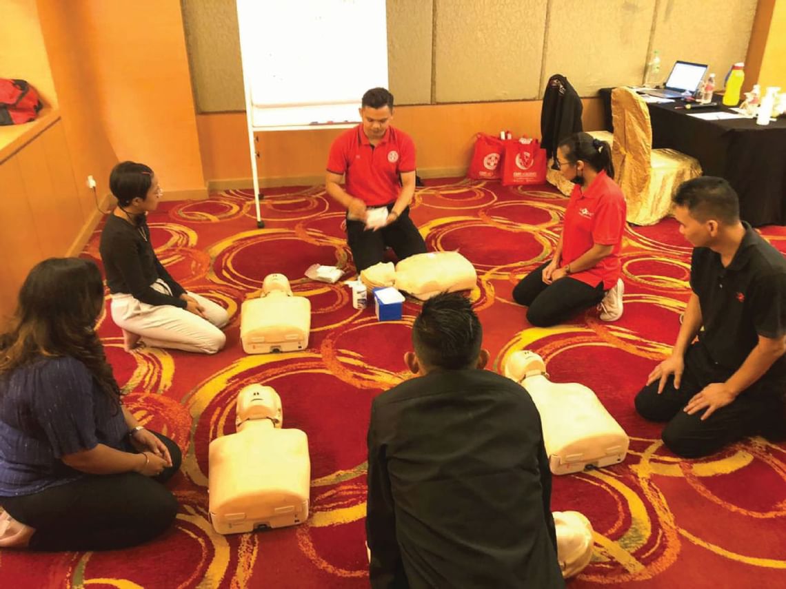 Lexis Team Learning to Stay Calm in the Face of Disasters | Stay ...