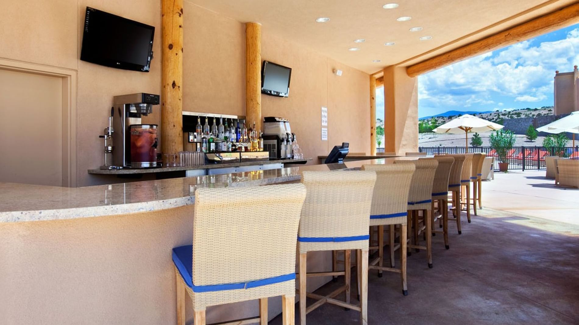 Poolside Drinks & Snacks – Hilton Santa Fe Hotel