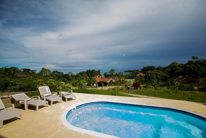 Ocean Resort On A Hillside