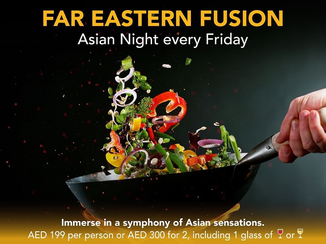 Asian Fusion Theme Night Buffet