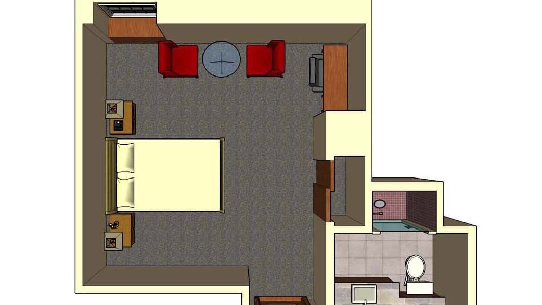 King Atrium View - Harborside Inn - Boston