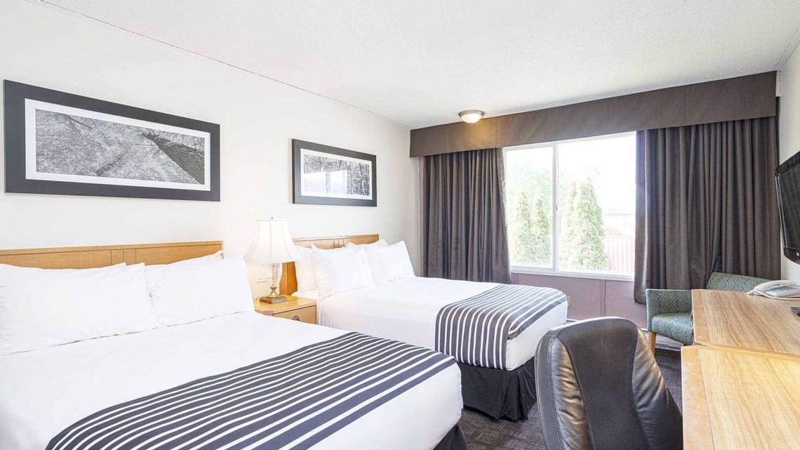 Standard Room, 2 Double Beds | Sandman Inn McBride