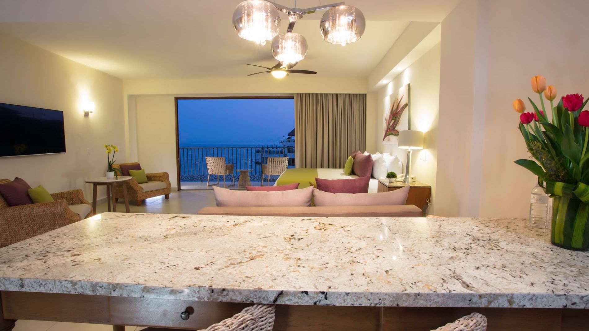 Junior Suite with Ocean View | Almar LGBT Luxury Resort