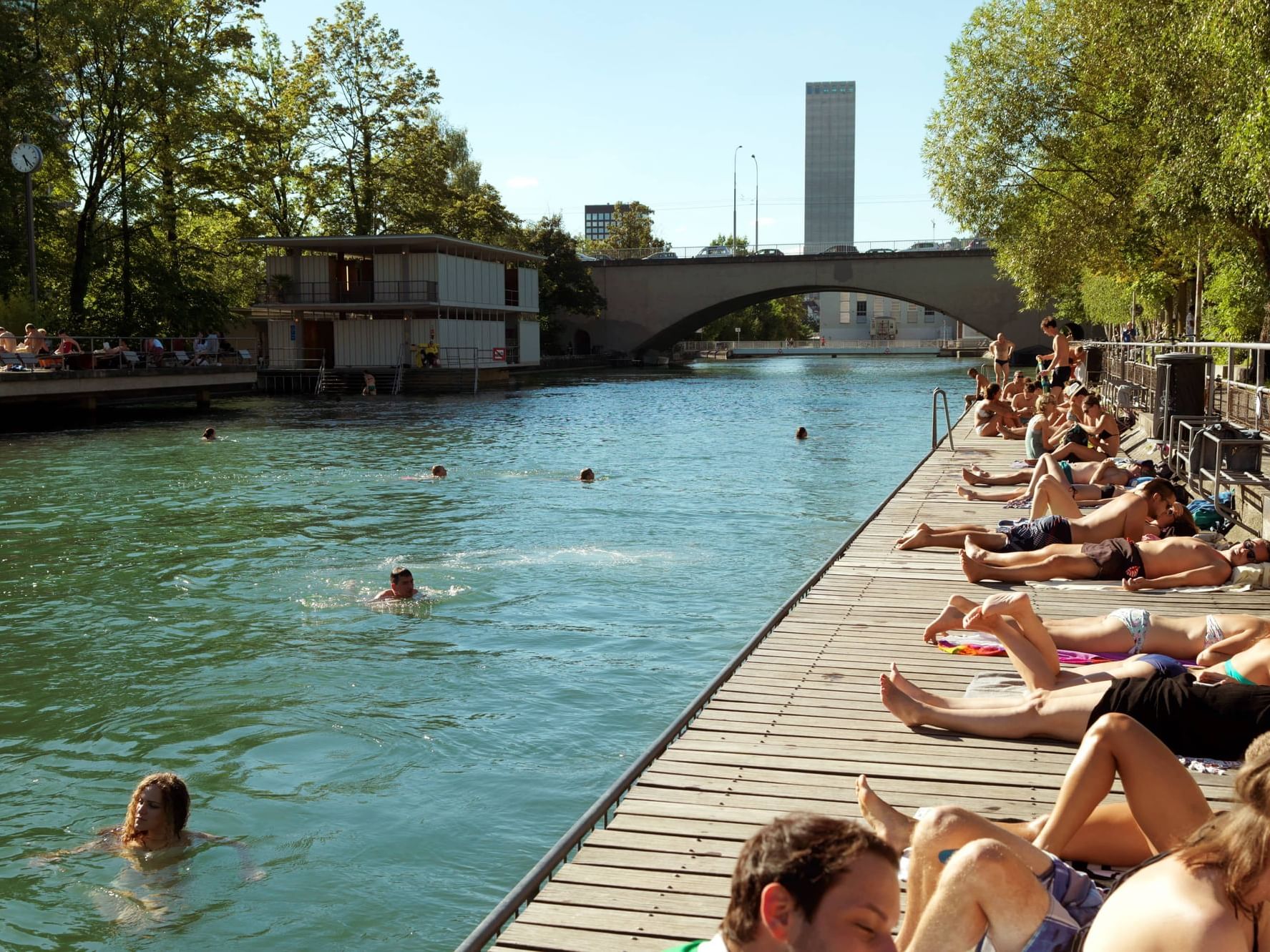 Flussbad Oberer Letten | Hotel Krone Unterstrass