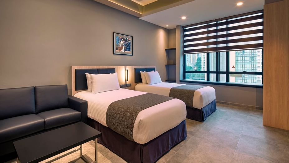 STUDIO TWIN | Orchard Grand Court Accommodation