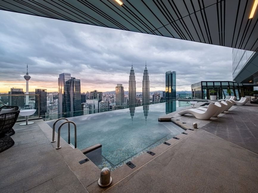 Sky Infinity Pool: Rooftop Swimming Pool with KL Tower & KLCC Views