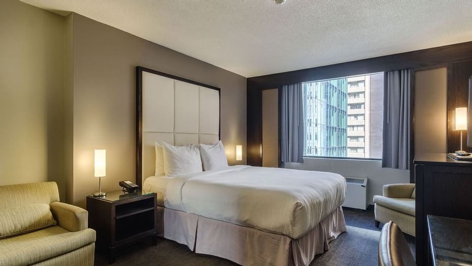 Intimate Queen Room | Arc The.Hotel Ottawa Accommodation