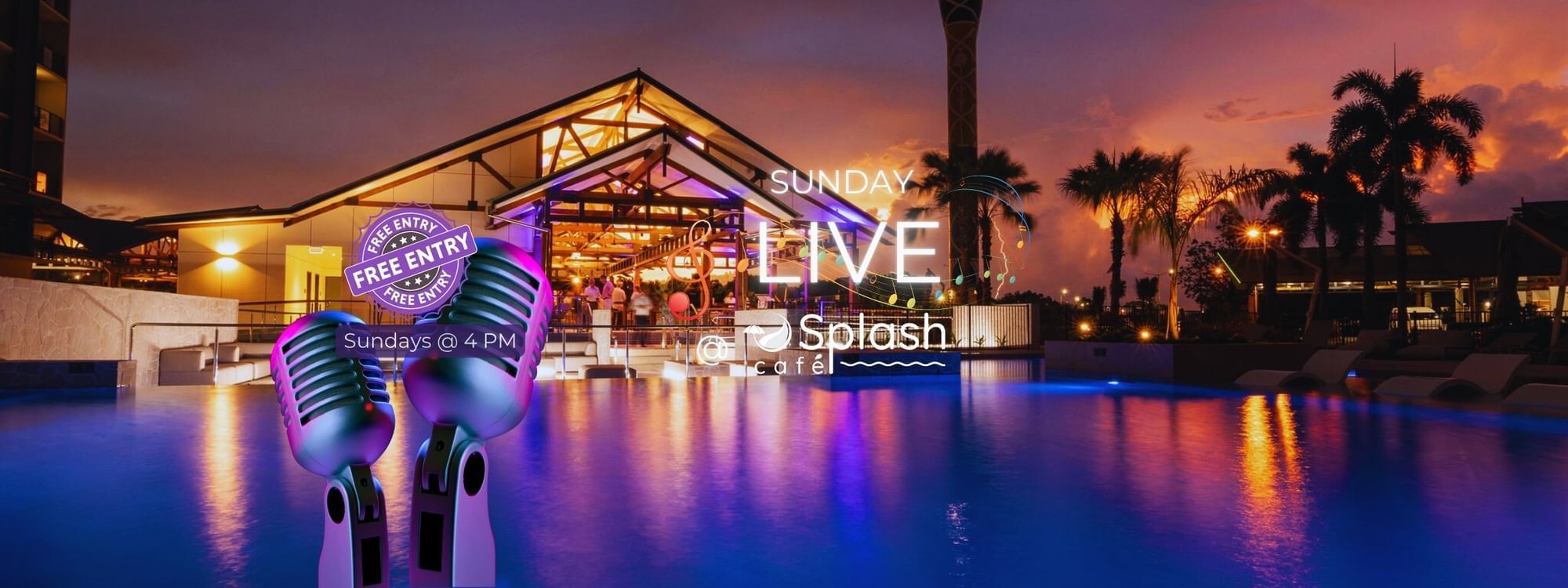 FREE EVENT! Sunday Live at Splash | Darwin Airport Hotel ...