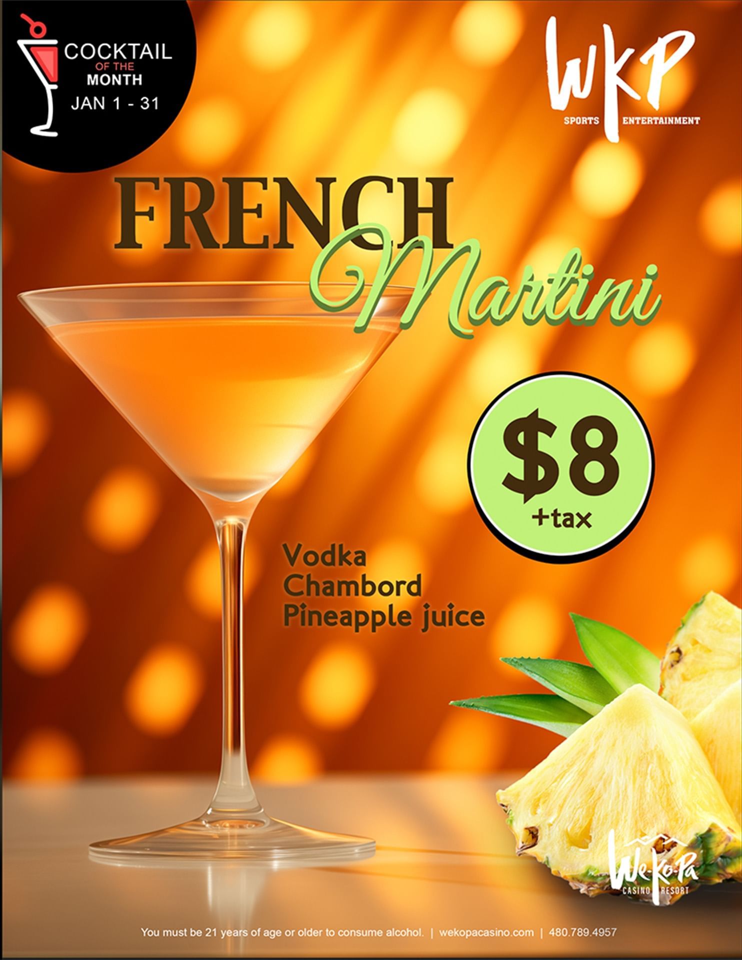 WKP Sports & Entertainment | We-Ko-Pa Casino Resort Restaurants