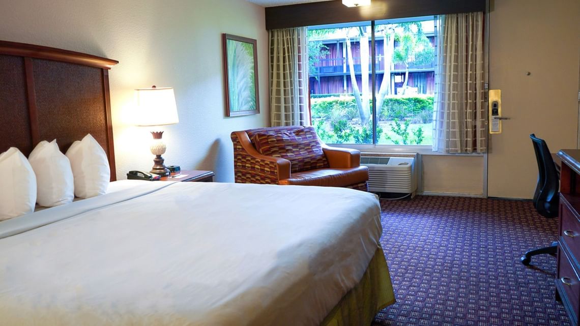 Deluxe King Room with One King Bed at Rosen Inn International Near the ...