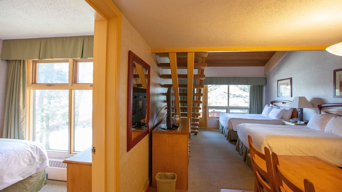 Pool Facing Loft with Kitchenette & Attached Bedroom | Fairmont Hot ...