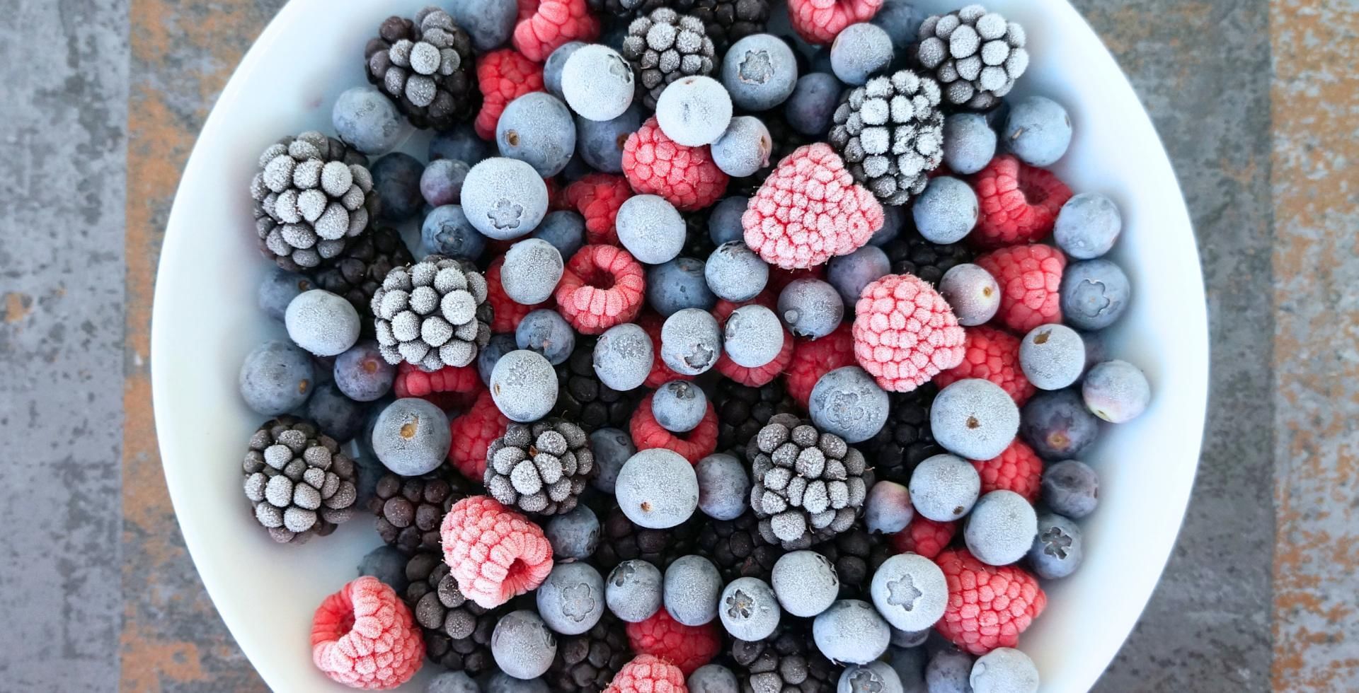 Frozen fruit store