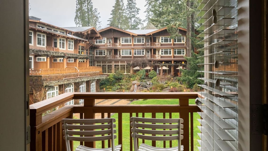 Courtyard Double Queen | Alderbrook Resort & Spa - Redesign Rooms