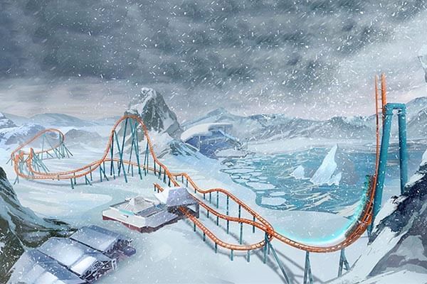 Ice Breaker is SeaWorld Orlando's Newest Roller Coaster