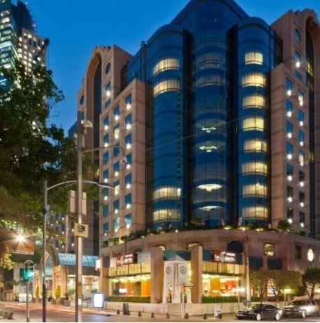Reforma Mexico City Hotels Map