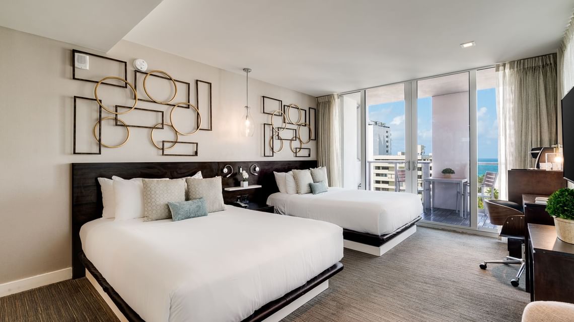 Premier Plus Partial Ocean View Double Queen | Berkeley Shore Hotel ...