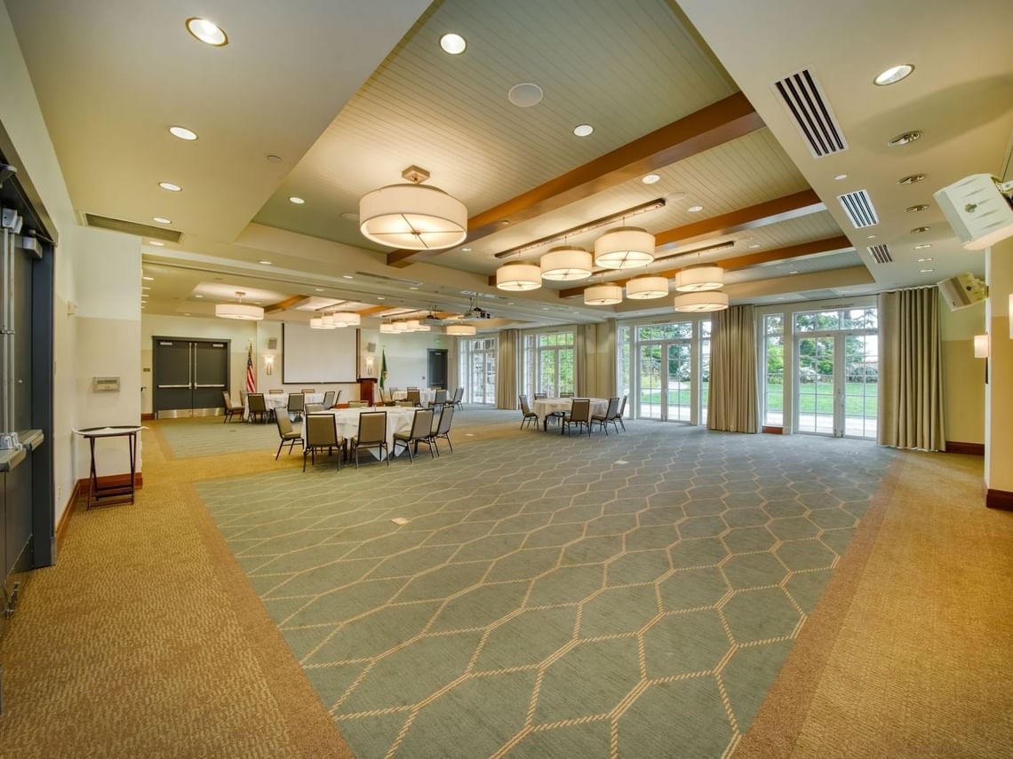 Olympic Ballroom | Meeting Rooms at Alderbrook Resort
