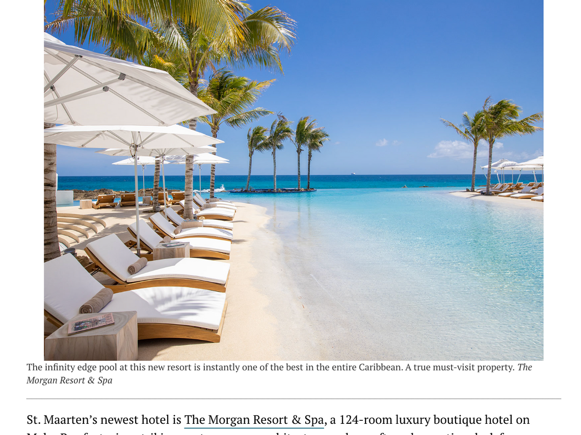 Best Resorts and Hotels in Sint Maarten | The Morgan Resort & Spa