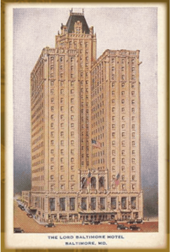 Historic Hotel in Downtown Baltimore – Lord Baltimore Hotel