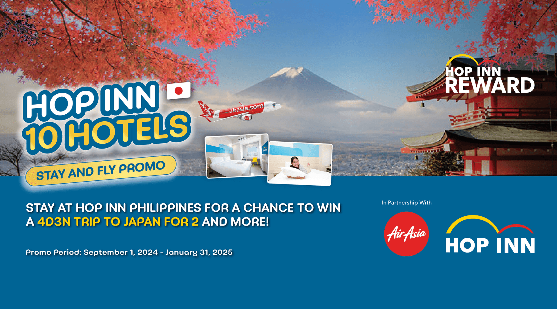 HOP INN 10 Hotel Stays and Fly Promo | Hop Inn Hotel