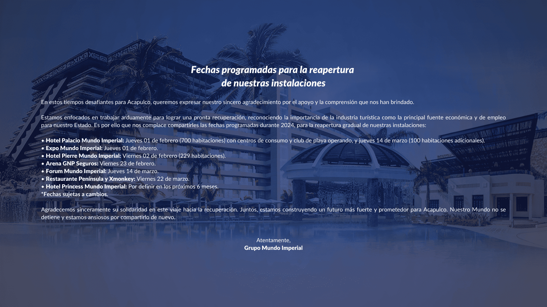 Princess Mundo Imperial | Acapulco Hotel