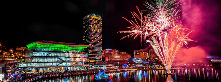 DARLING HARBOUR FIREWORKS | What to do near Darling Harbour | Sydney ...