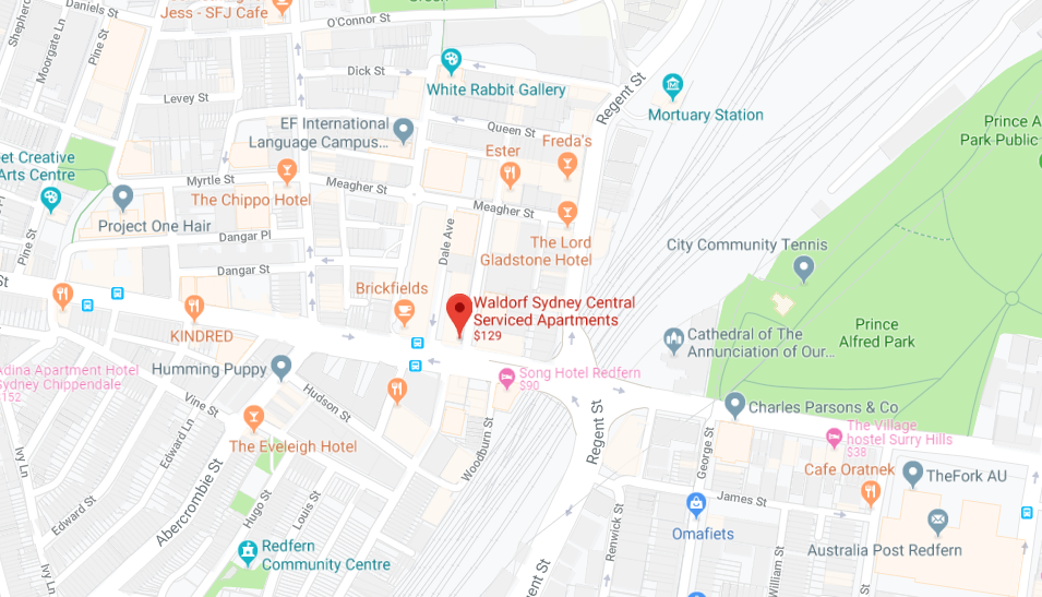 Contact Us | Nesuto Chippendale Sydney Apartment Hotel