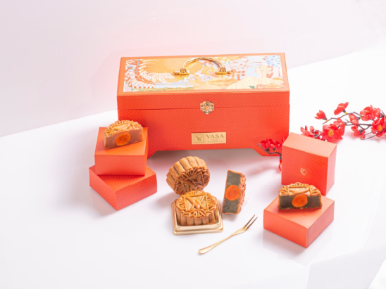 Kue bulan premium rendah gula ala Xiang Fu Hai Hotel Vasa Surabaya